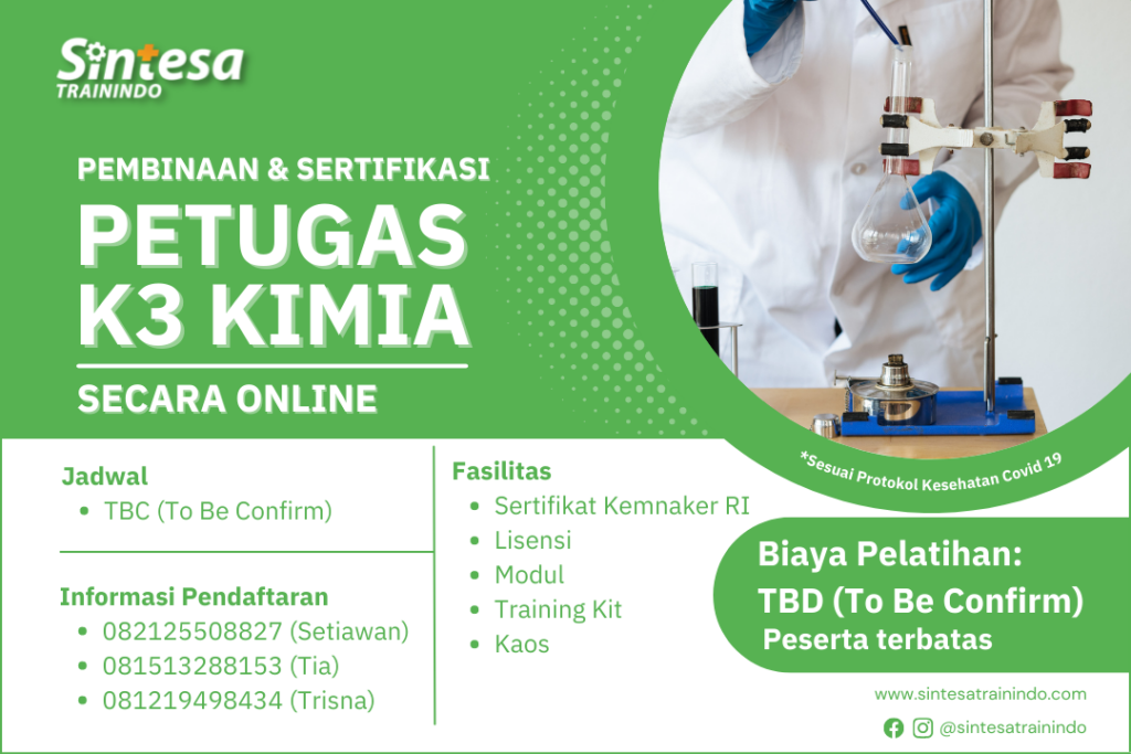 PROPOSAL PEMBINAAN AHLI K3 KIMIA SERTIFIKASI KEMNAKER RI - Sintesa ...